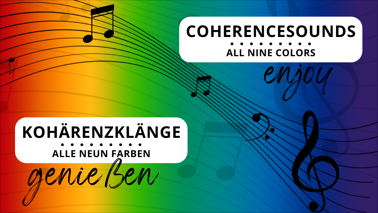 Alle neun KohärenzKlänge von Dr. med. Alexander Wunsch genießen